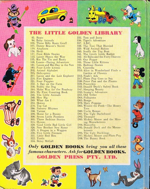 Little Golden Books…867 of them, EDIT: Now 1144 Titles! – RUBY CANOE – Home